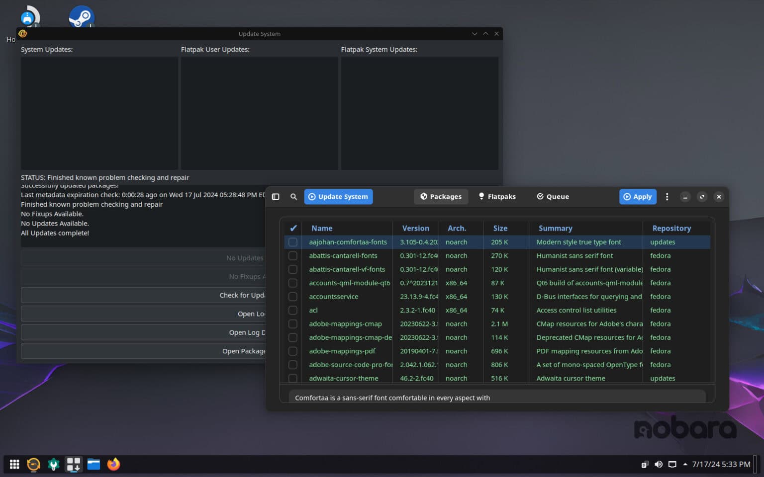 Nobara 40 Debuts with Major Overhauls and Enhanced Stability
