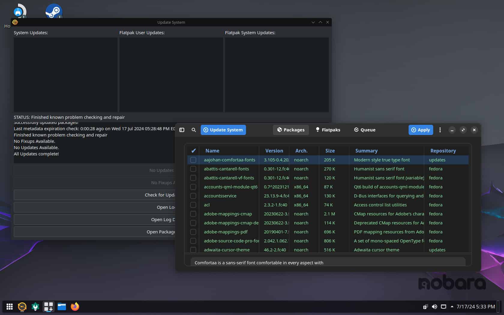 Nobara 40 Debuts with Major Overhauls and Enhanced Stability