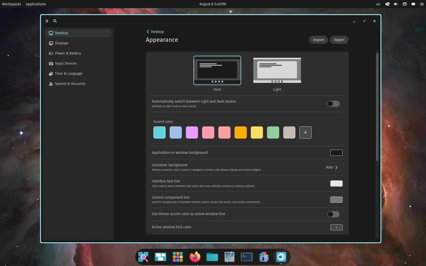 COSMIC Desktop Alpha Released, Expectations Exceeded