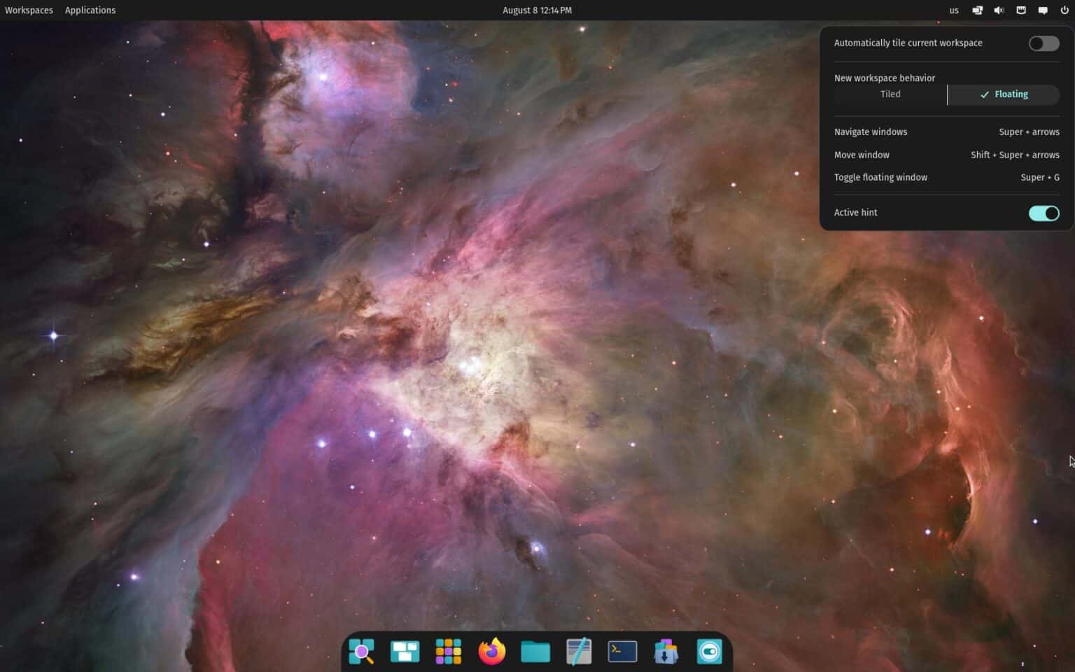 COSMIC Desktop Alpha Released, Expectations Exceeded