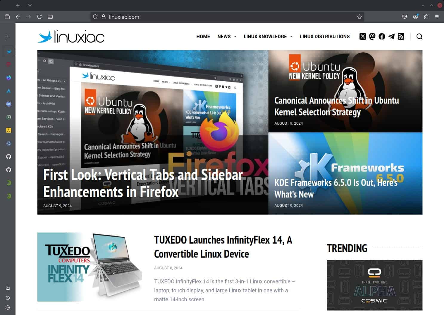First Look: Vertical Tabs and Sidebar Enhancements in Firefox First Look: Vertical Tabs and Sidebar Enhancements in Firefox