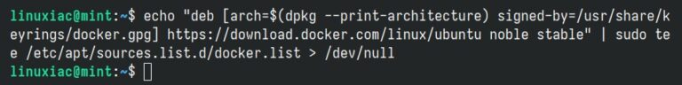 How to Install Docker on Linux Mint 22: A Step-by-Step Guide
