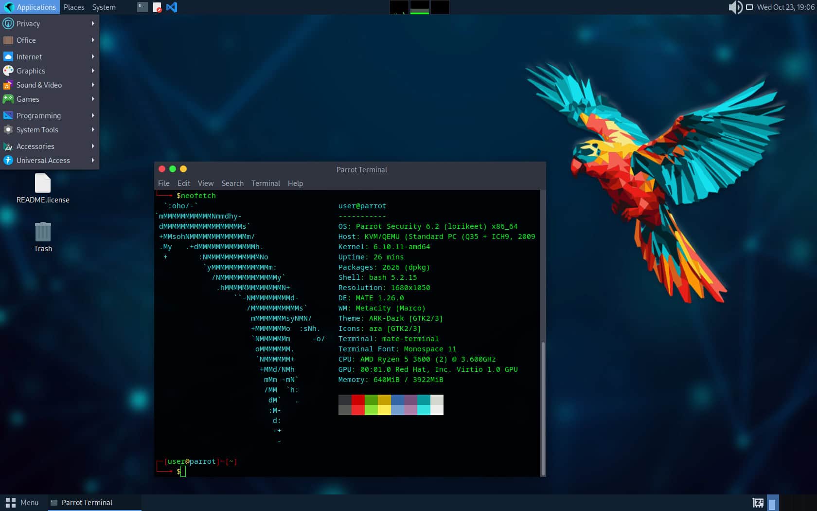 Parrot OS 6.2 Introduces New Docker Container Launcher