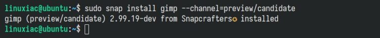Using Snap Command on Linux in Examples