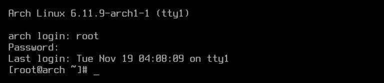 Arch Linux Post-Installation Essential Steps