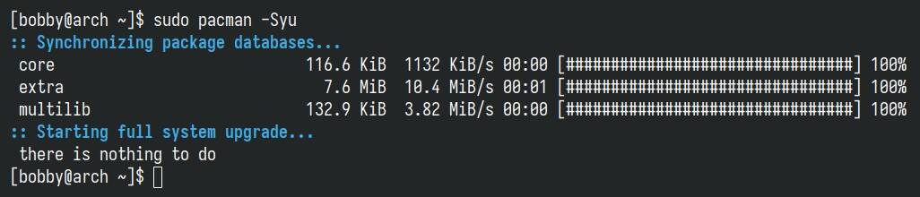 Arch Linux Post-Installation Essential Steps