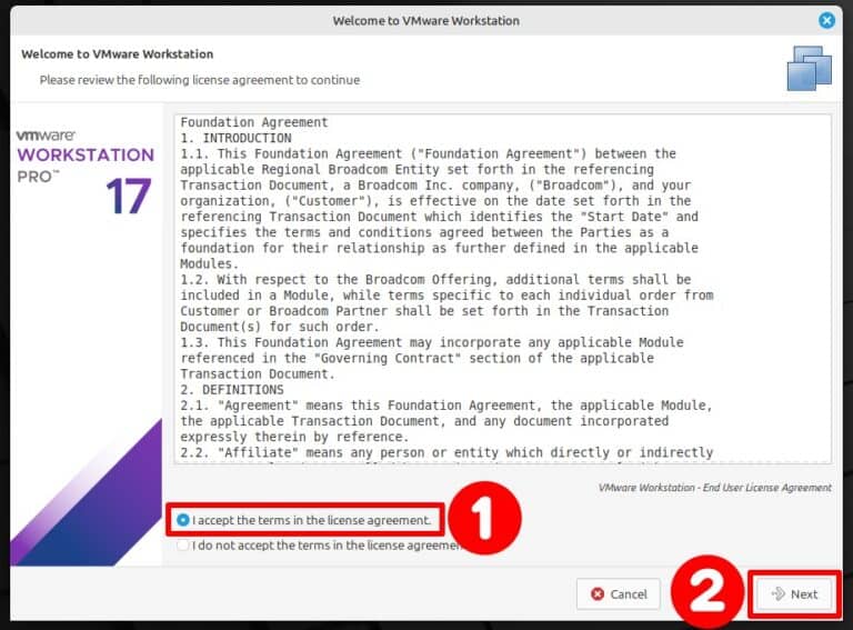 How to Install VMware Workstation on Linux Mint 22
