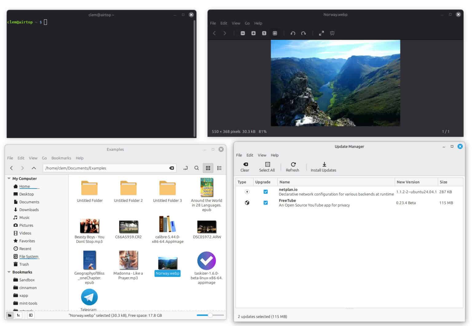 Linux Mint's Mint-Y Theme Gets a Modern Touch