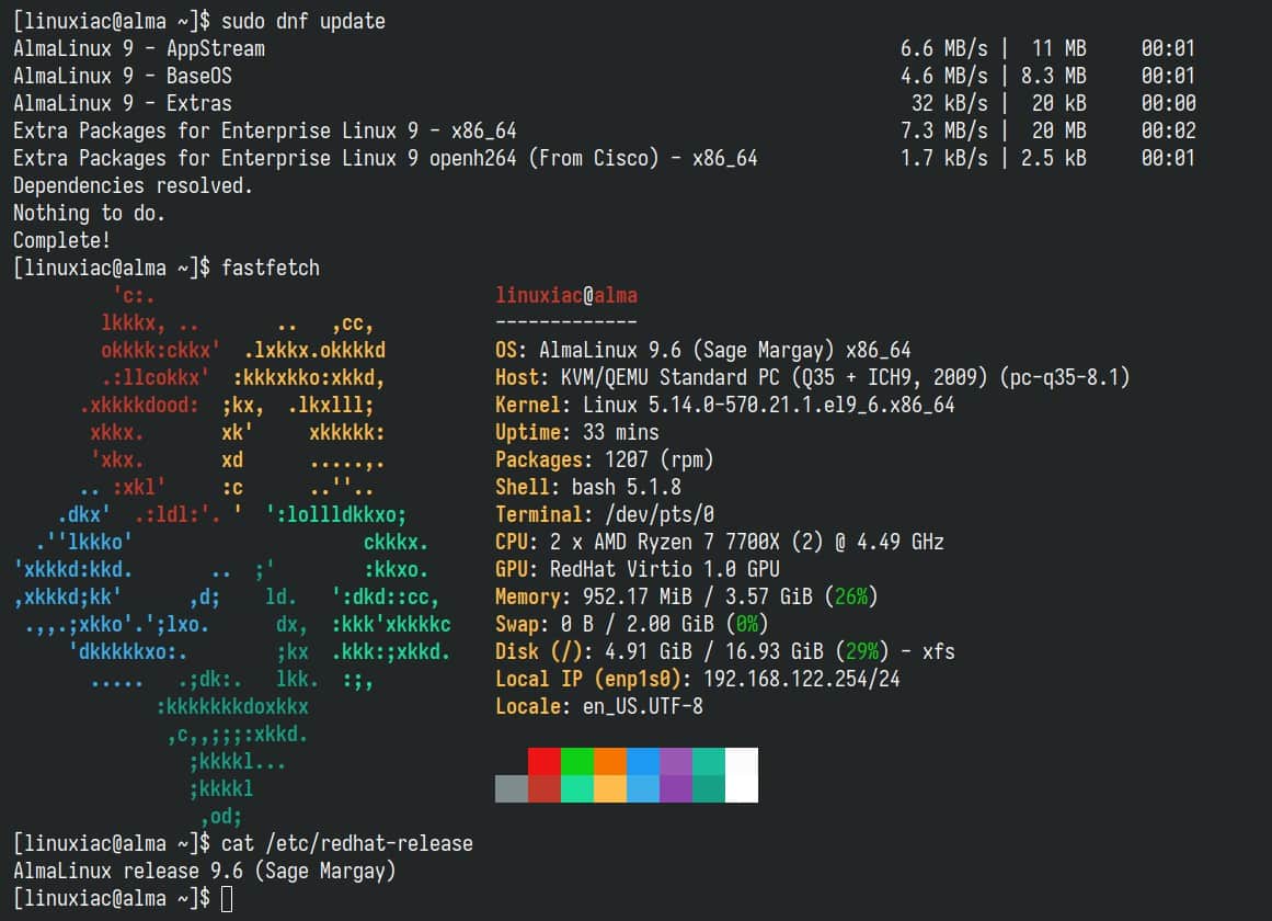 How to Upgrade to AlmaLinux 10 from AlmaLinux 9