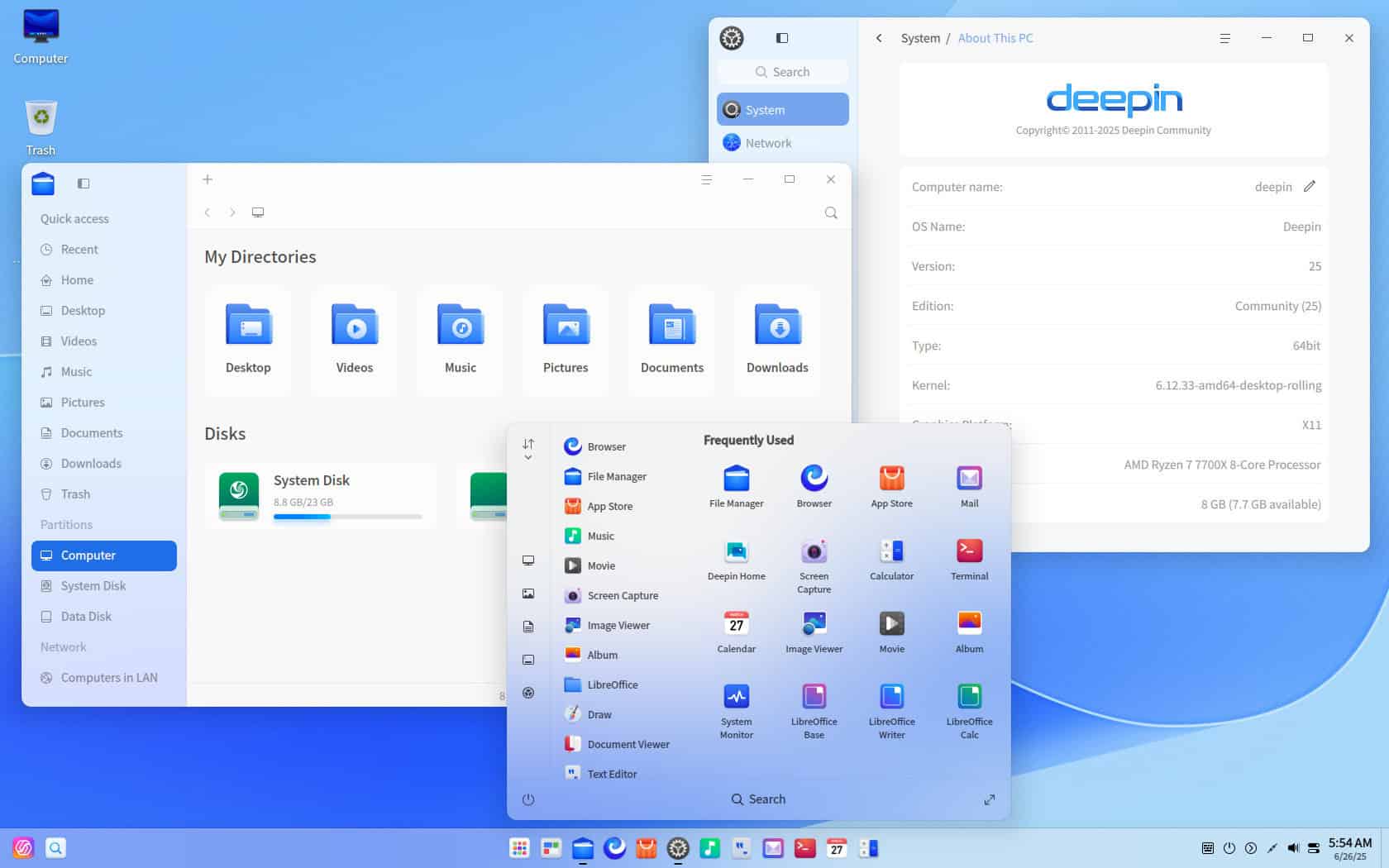 Deepin 25 Launches as Immutable Linux Release