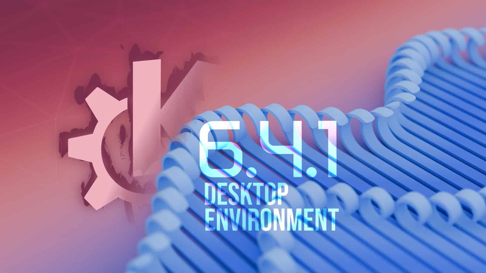 KDE Plasma 6.4.1 Desktop Environment Released