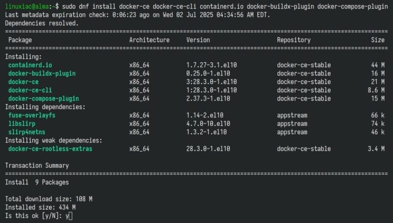 How To Install Docker On Almalinux 10 A Step By Step Guide