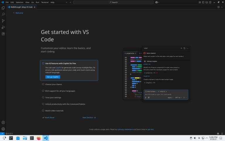 How to Install VS Code on Debian 13 "Trixie"