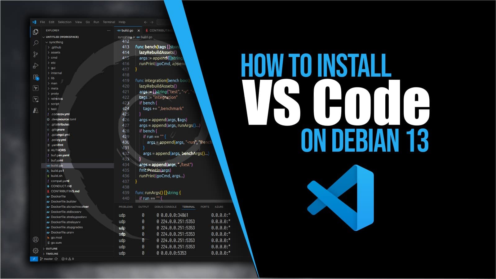 How to Install VS Code on Debian 13 "Trixie"