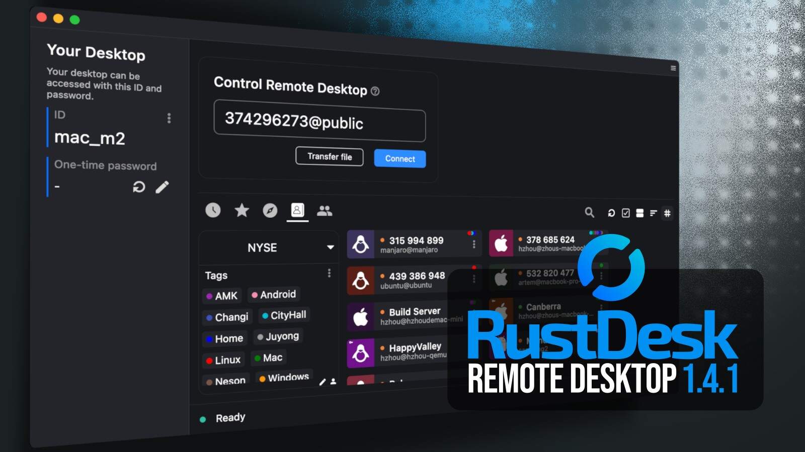 RustDesk 1.4.1 Remote Desktop Adds Terminal and Stylus Support