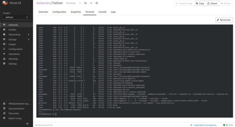 Incus 6.17 Container & Virtual Machine Manager Released