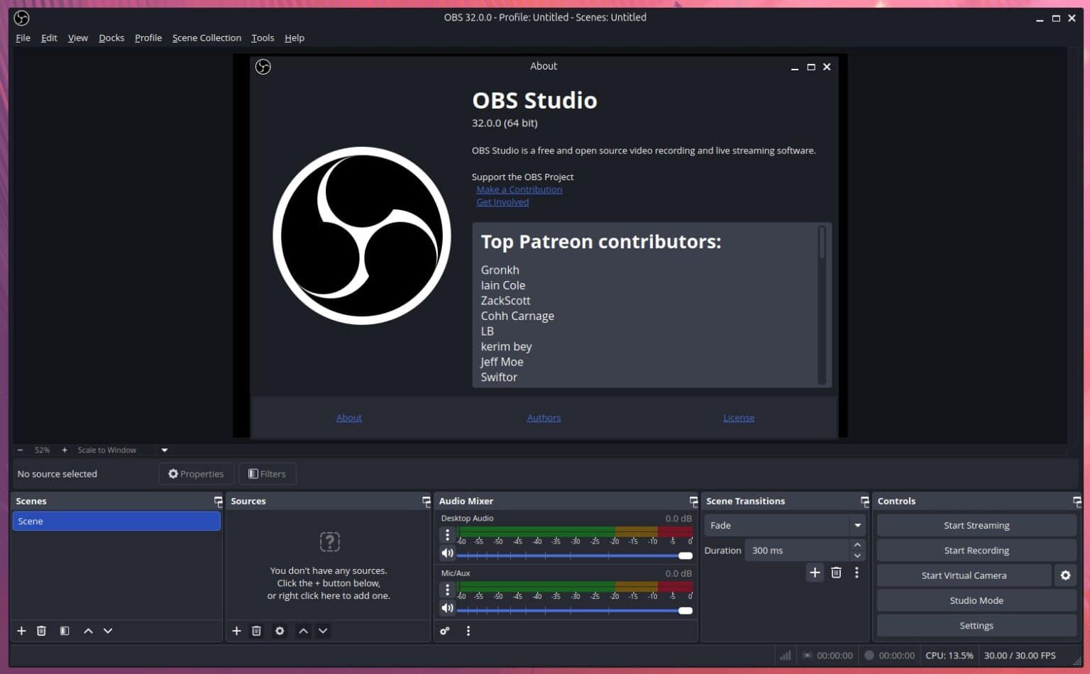 OBS Studio 32.0 Released with Plugin Manager, Metal Renderer