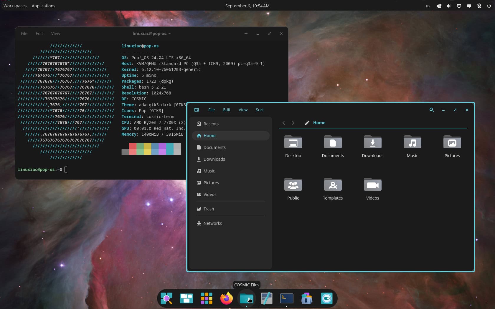 Pop!_OS Team Sets September 25 for COSMIC Beta Release