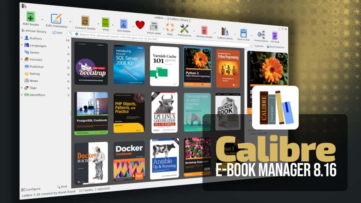 Calibre 8.16 E-Book Manager Introduces AI Book Insights