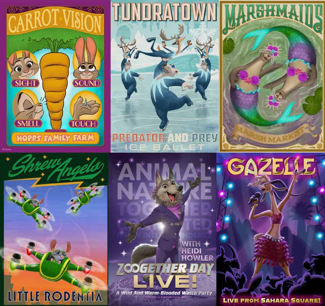 Disney World Releases First Look at More Characters Coming to Zootopia ...