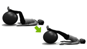 6 Easy Gym Ball Exercises for Lower Back Stretches and Strengthening ...