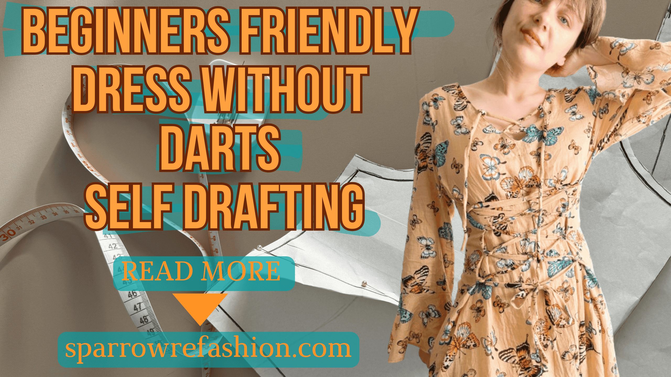 How to Design Simple Dresses : A Beginner’s Guide to drafting - Sparrow ...