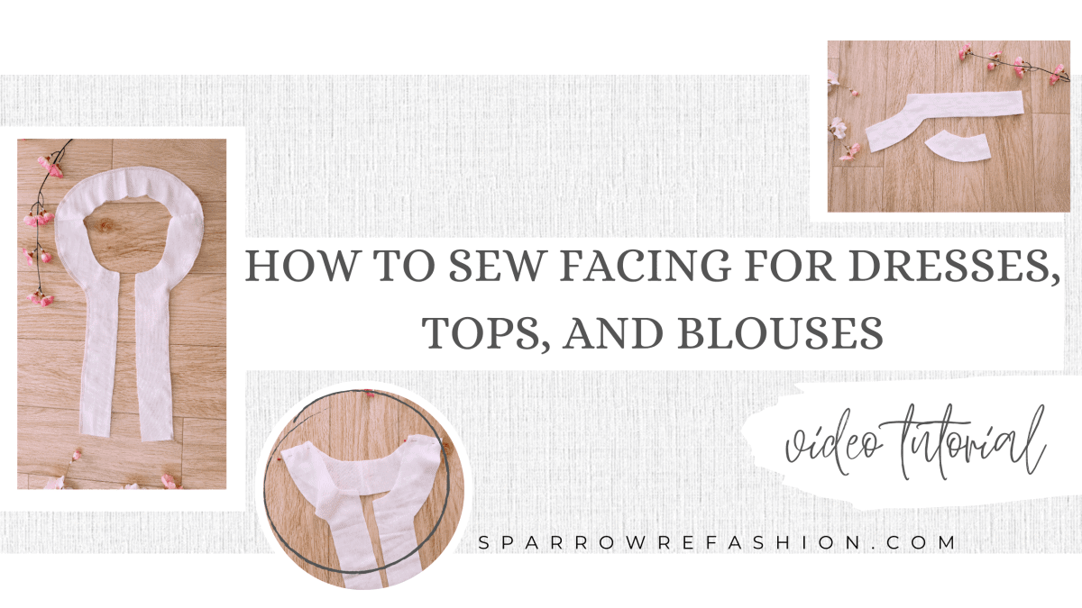 Neckline -Finish it Without Bias Tape or Facing: for Beginners ...
