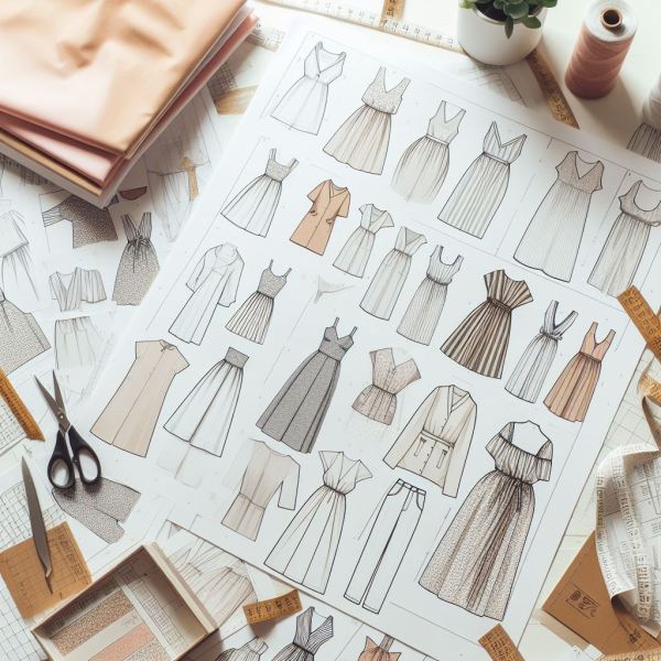 How to Cut Patterns for Sewing- Beginner Friendly with Video - Sparrow ...