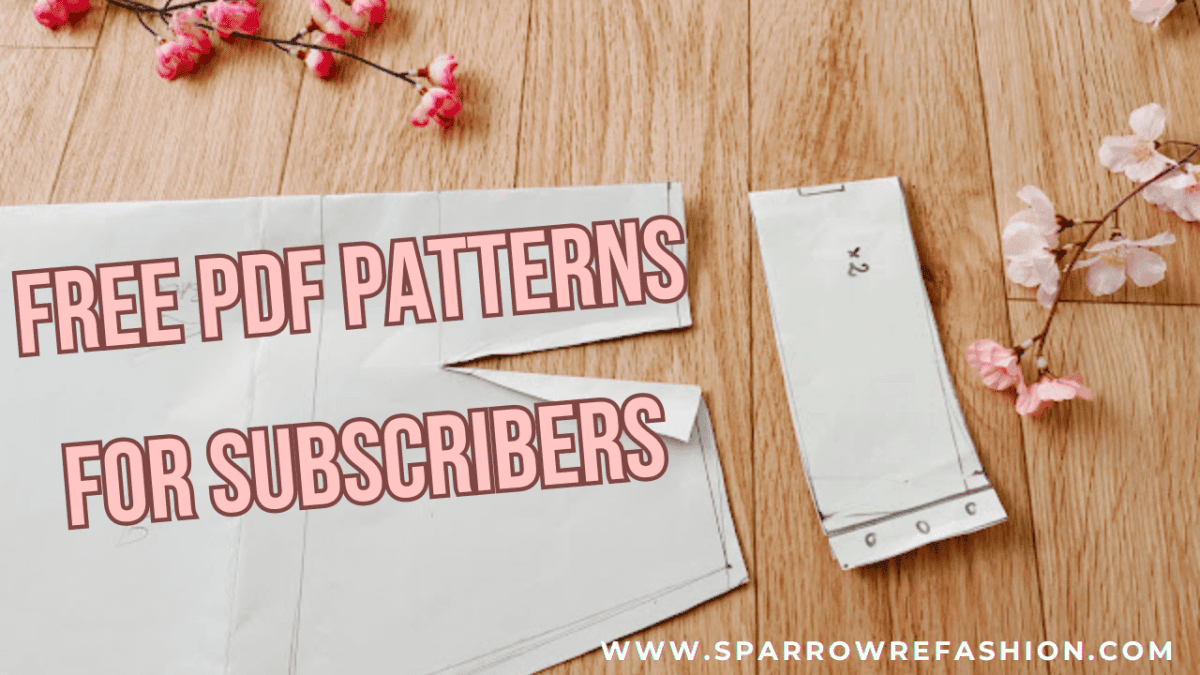 Unlock Your Creativity: Exclusive Free PDF Patterns Await! - Sparrow ...