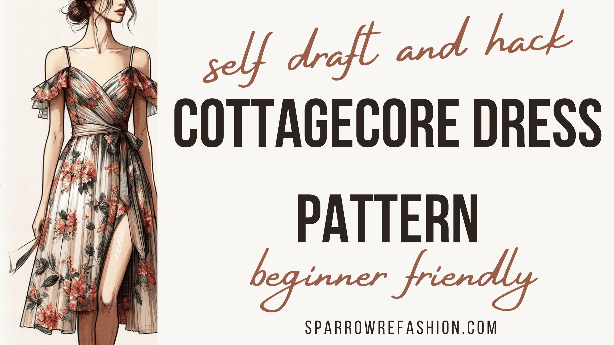 How to Add a Slit to a Dress- Super Easy ! + Video - Sparrow Refashion ...