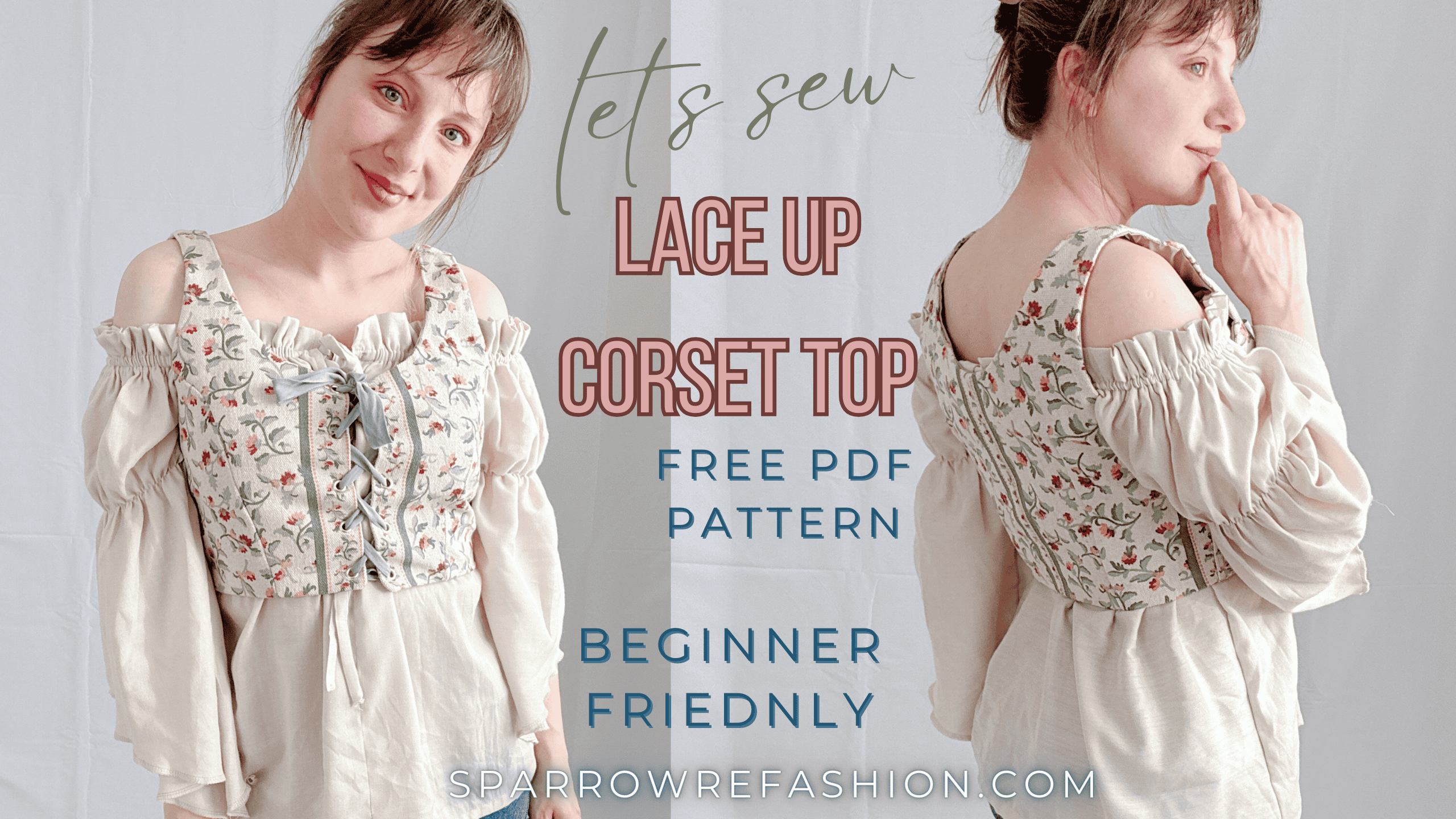 Sewing Halter Top + Pattern: A Beginner-Friendly Tutorial - Sparrow ...