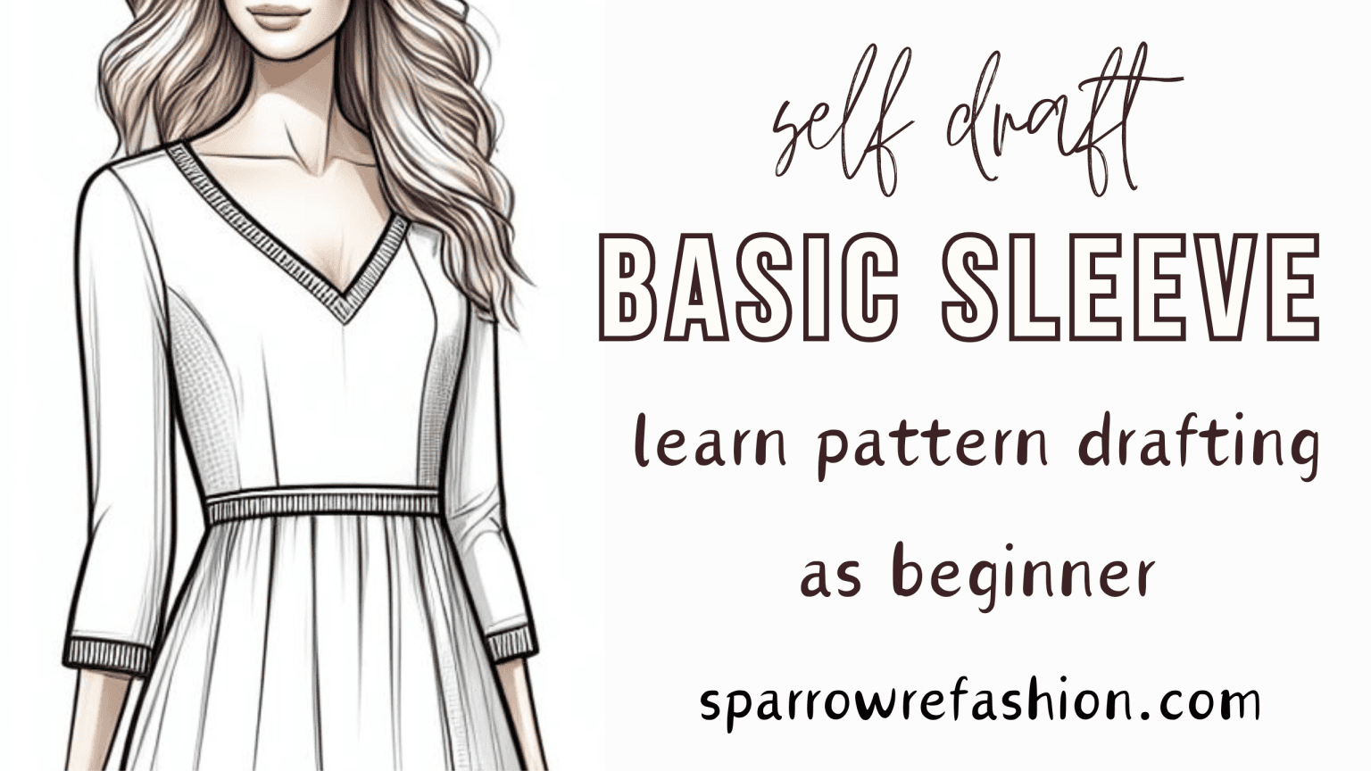 Basic Long Sleeve sewing: Guide for Beginners with Free Pattern ...