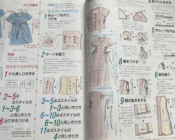 Japanese Sewing Patterns: Sew Stylish Ideas & Fabrics - Sparrow ...