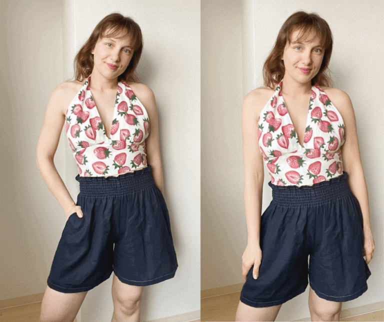 7 Free Shorts Sewing Patterns with Video Tutorials - Sparrow Refashion ...