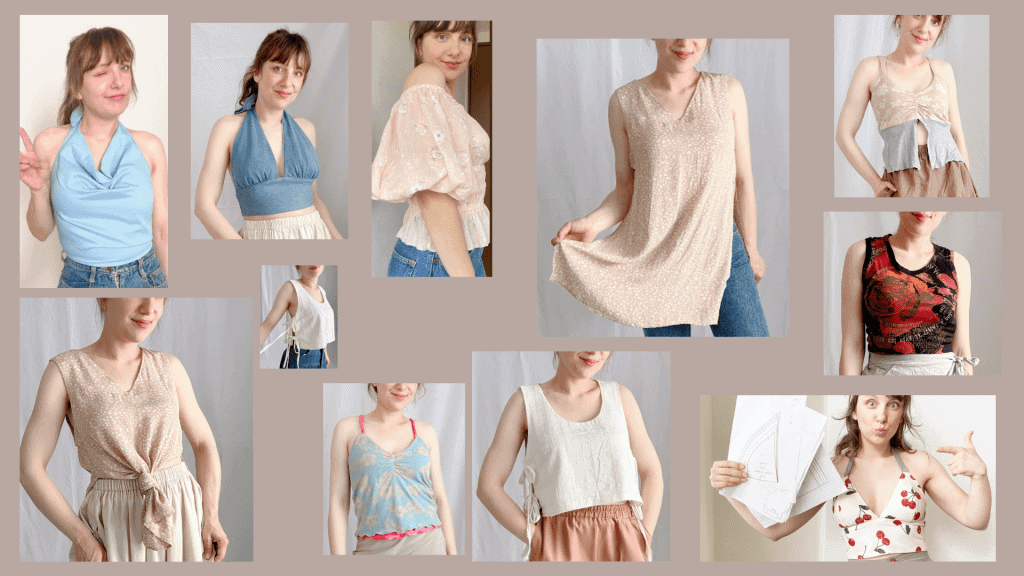 14 Easy & Cute Summer Tops Sewing Patterns to Try Now - Sparrow ...