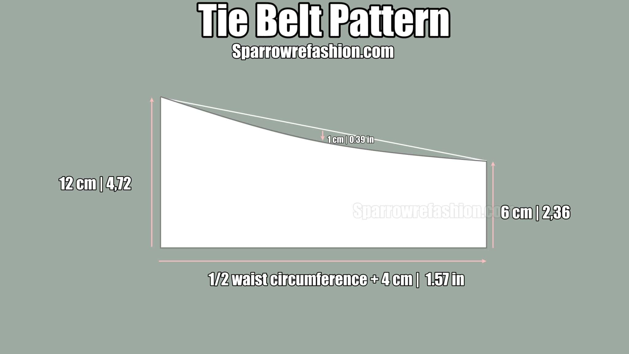 DIY Obi Belt Tutorial + PDF: Reversible, Easy & Chic - Sparrow ...