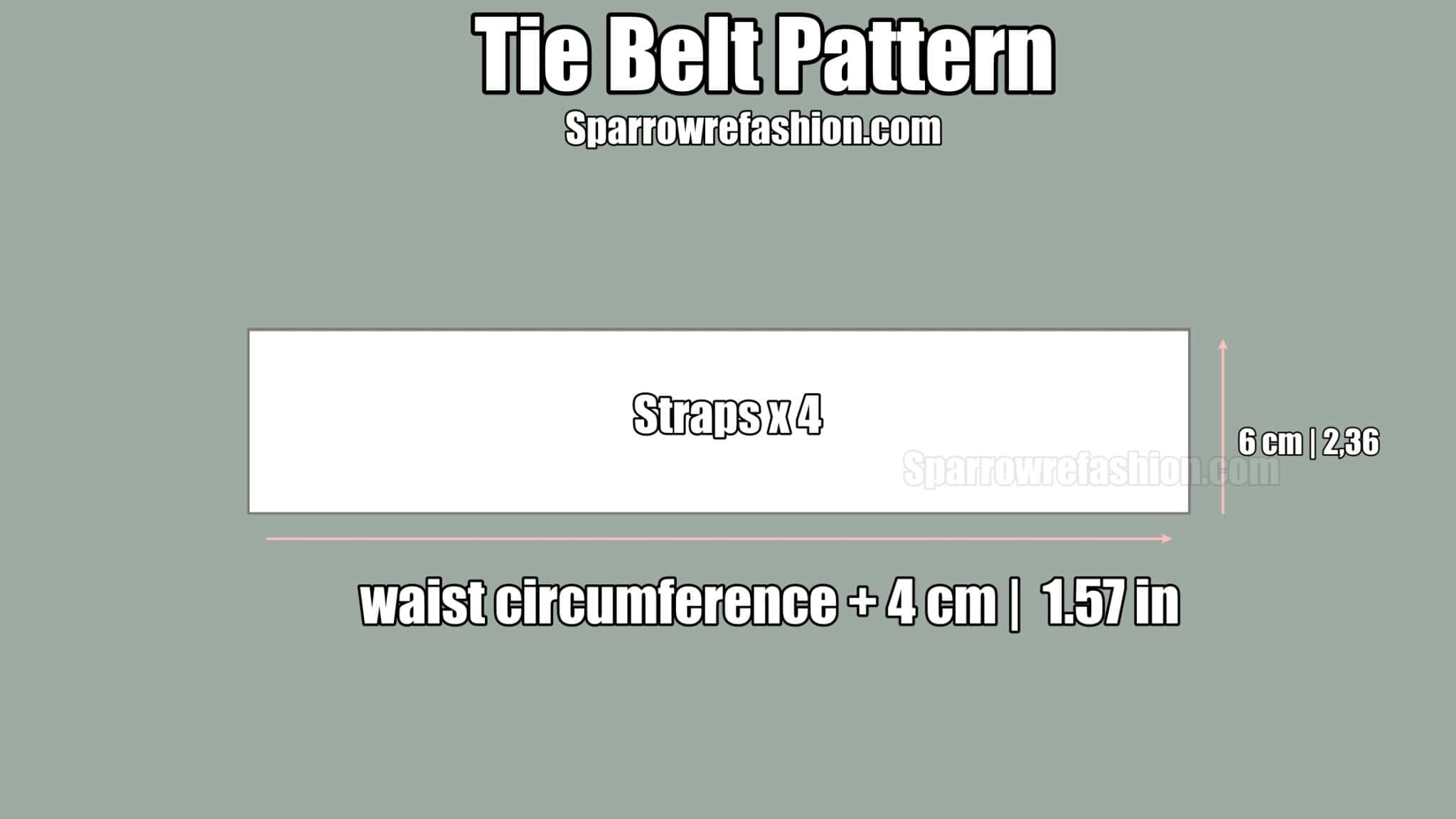 DIY Obi Belt Tutorial + PDF: Reversible, Easy & Chic - Sparrow ...