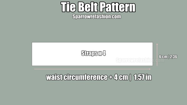 DIY Obi Belt Tutorial + PDF: Reversible, Easy & Chic - Sparrow ...