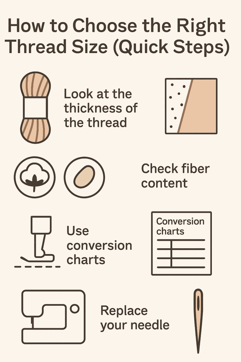 Thread Sizes Sewing Guide: How to Pick the Right Size - Sparrow ...