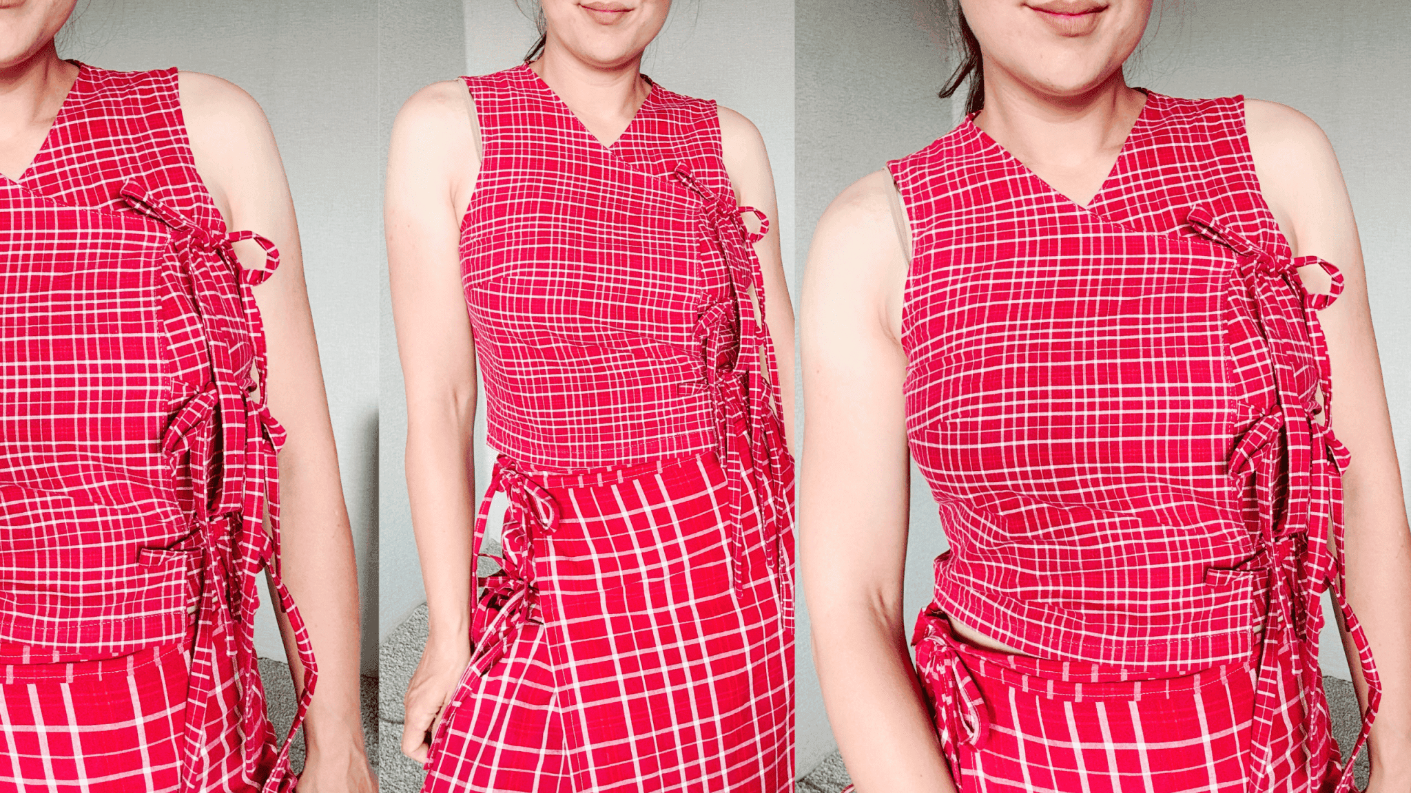 How to Sew a Tie Side Top Step by Step for Beginners - Sparrow ...