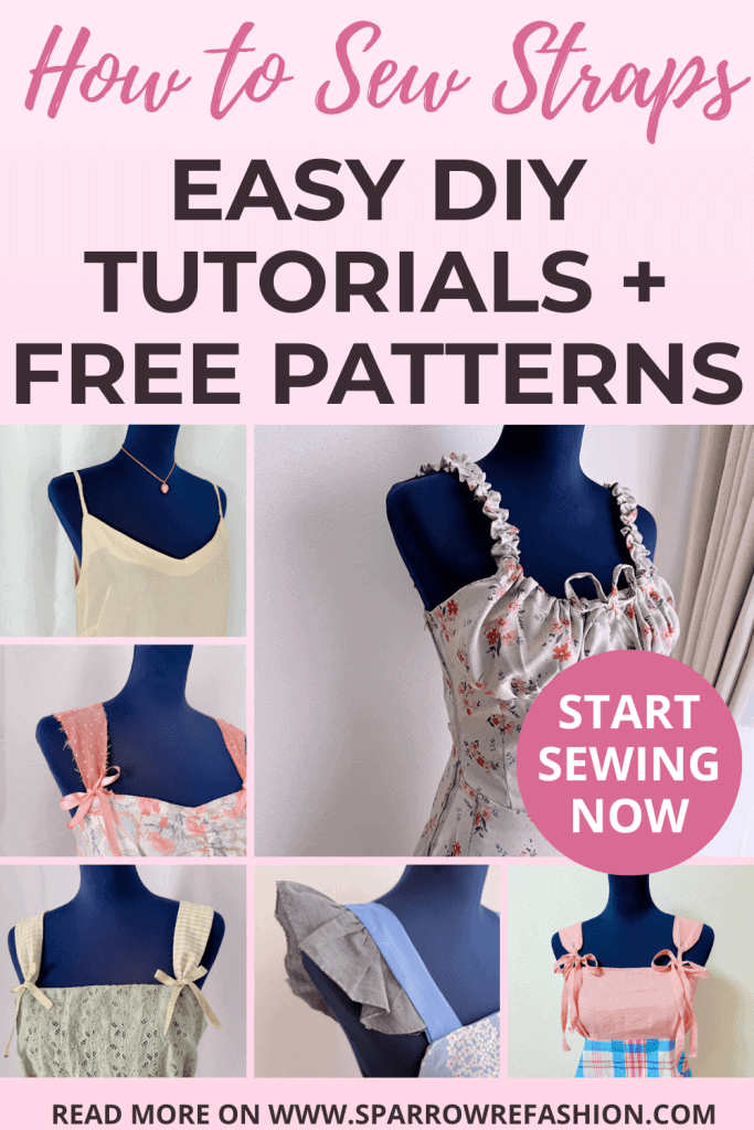 Sew Straps Easy Tutorials to Upgrade Dresses & Tops - Sparrow Refashion ...