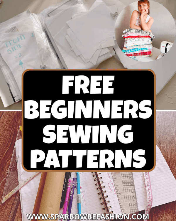 Sew Basic Patterns: 8 Free Easy Designs for Beginners - Sparrow ...