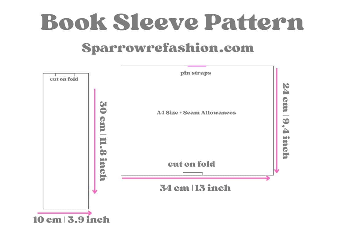 How to Sew 2 Book Sleeves That Make Perfect Gifts + Free Pattern ...