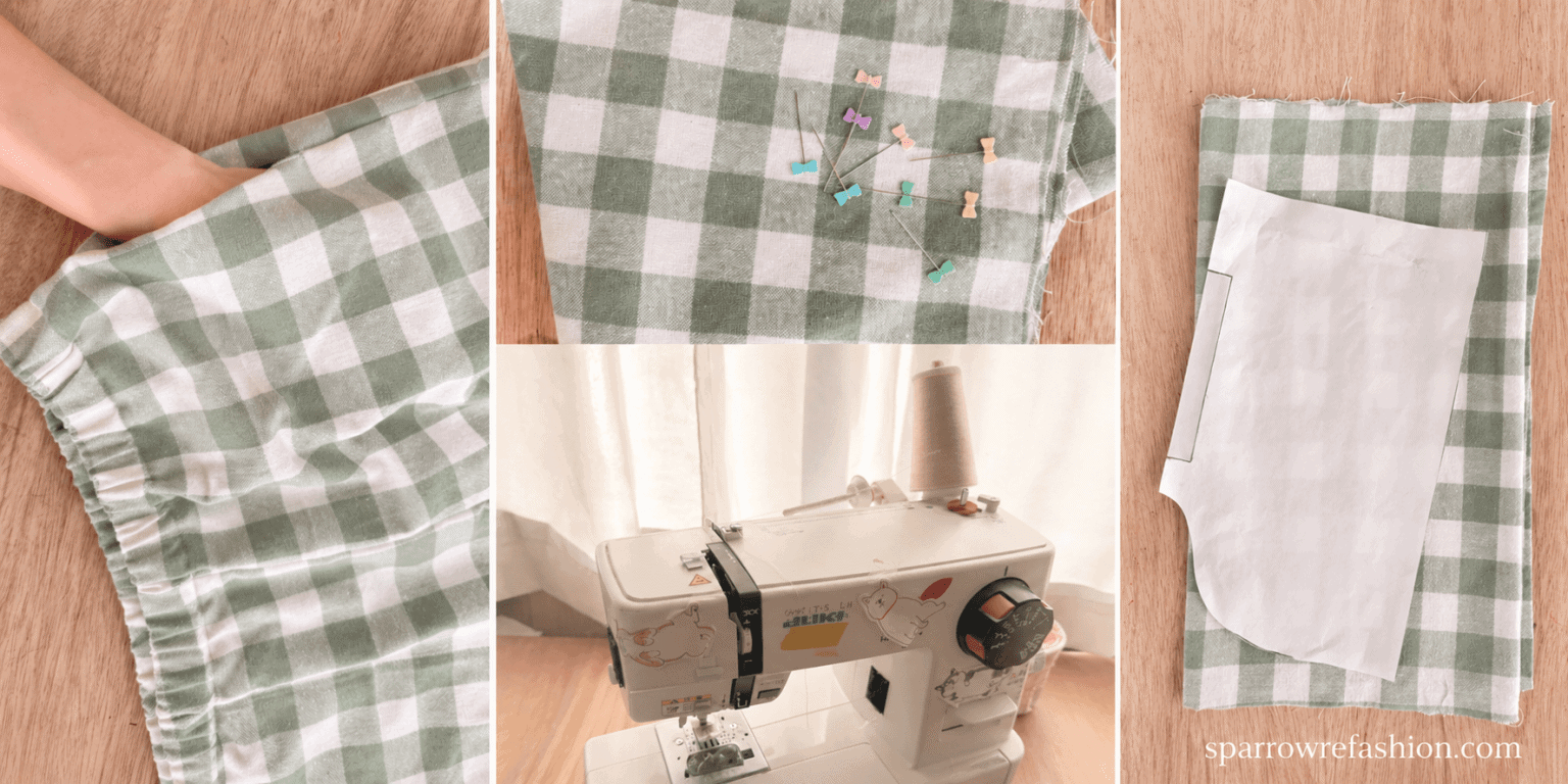 How to Sew a Side Seam Pocket Without an Overlocker - Sparrow Refashion ...