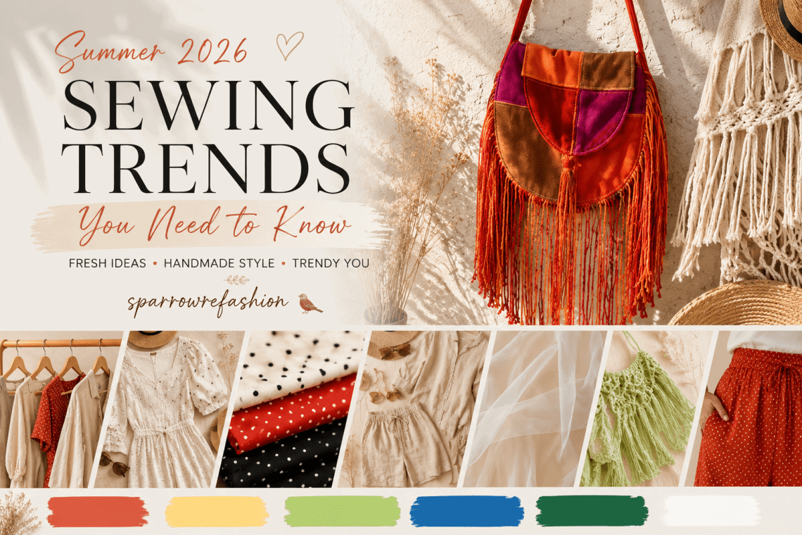 Sewing Fashion Trends for Summer 2026 - Sparrow Refashion: A Blog for ...