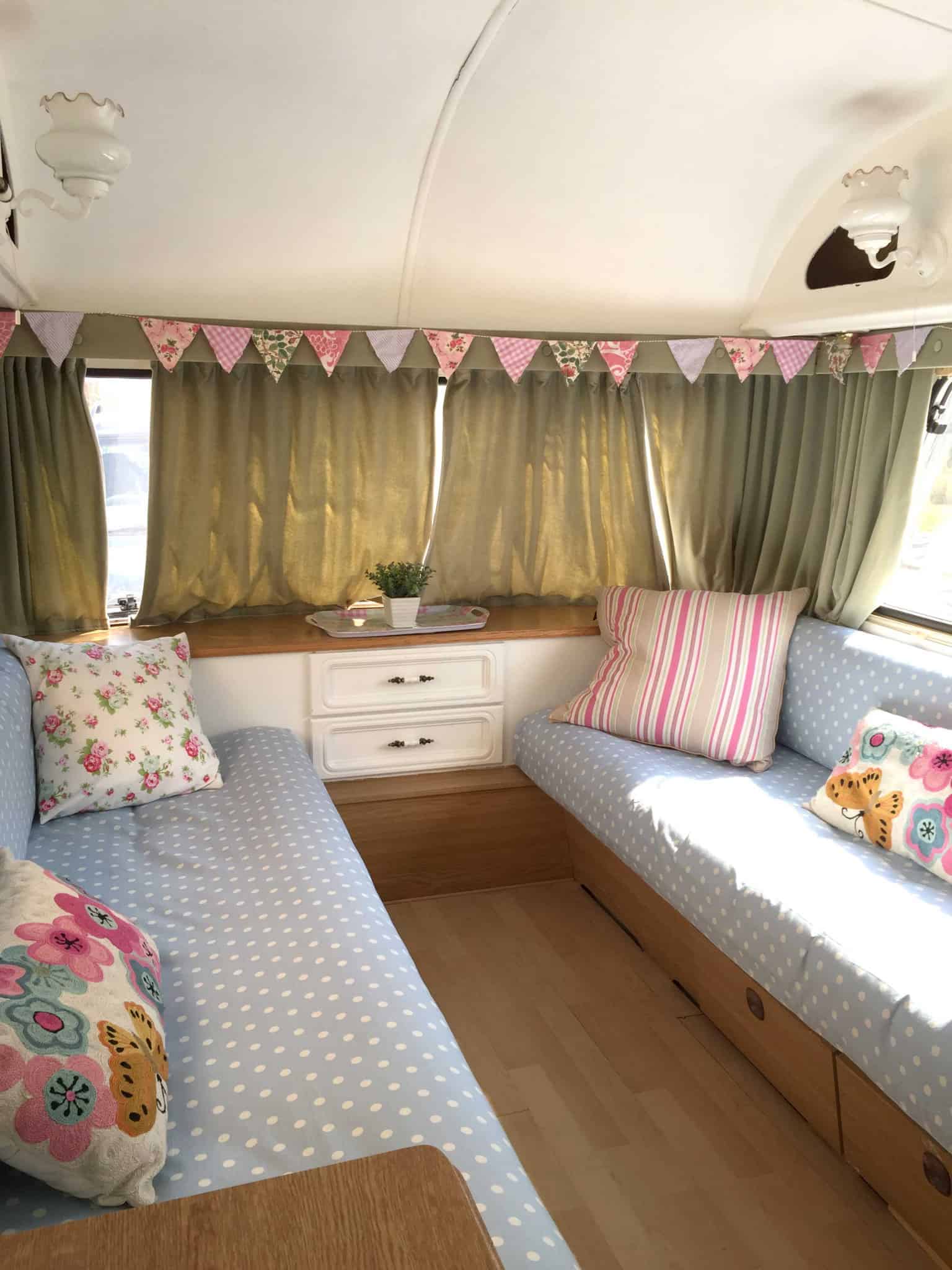 Our first caravan makeover - How Do You Modernise a Caravan?