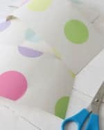 How to make a circle fan out of paper by The Listed Home