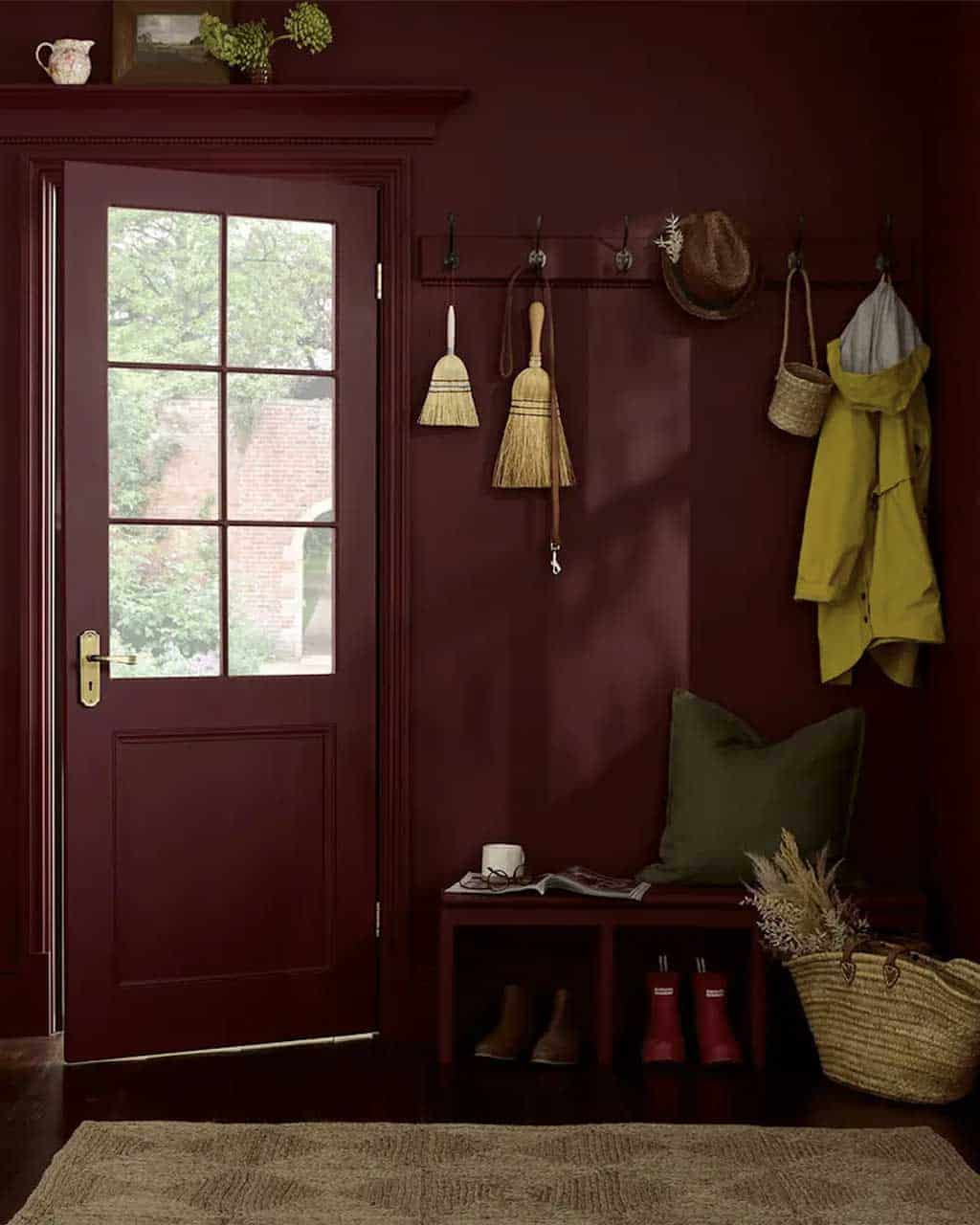 The List: 12 of the Best Burgundy Paint Colours - The Listed Home