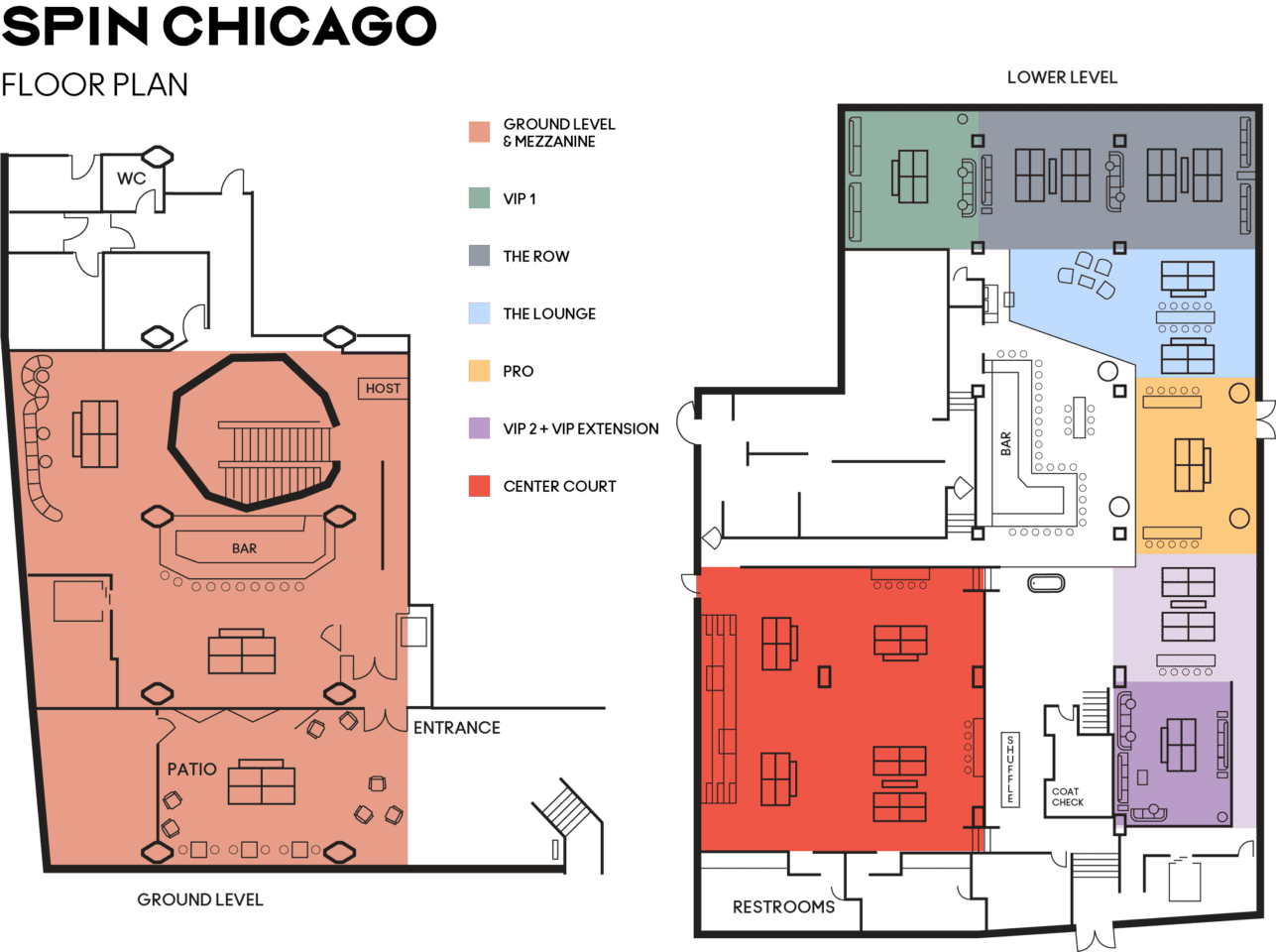 SPIN Chicago Ping Pong Table Reservations