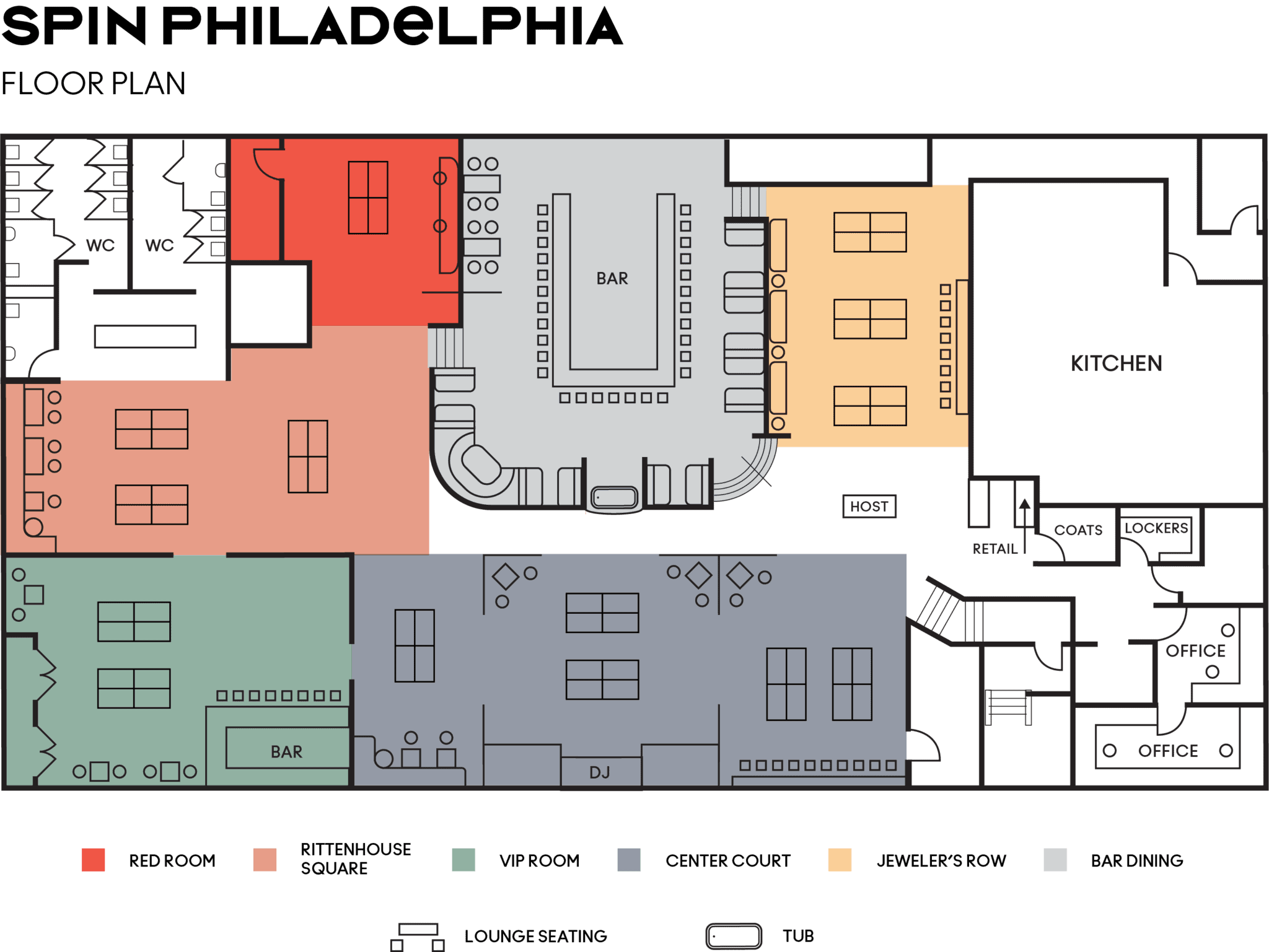 Plan an Event | SPIN Philadelphia Private Events